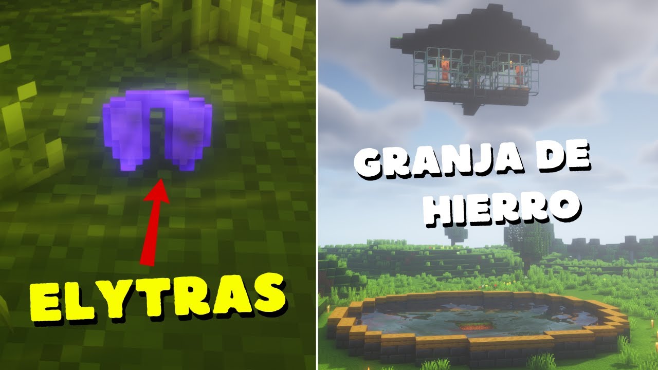 CAP 2, MATAMOS A LA DRAGONA, ELYTRA Y GRANJA DE HIERRO - YouTube