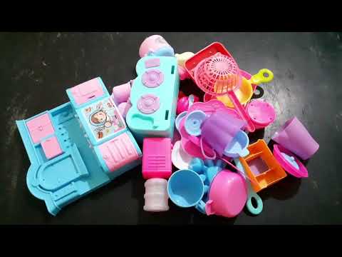 3 Minutes Satisfying With Unboxing Miniature Kitchen Set,Hello Kitty ...