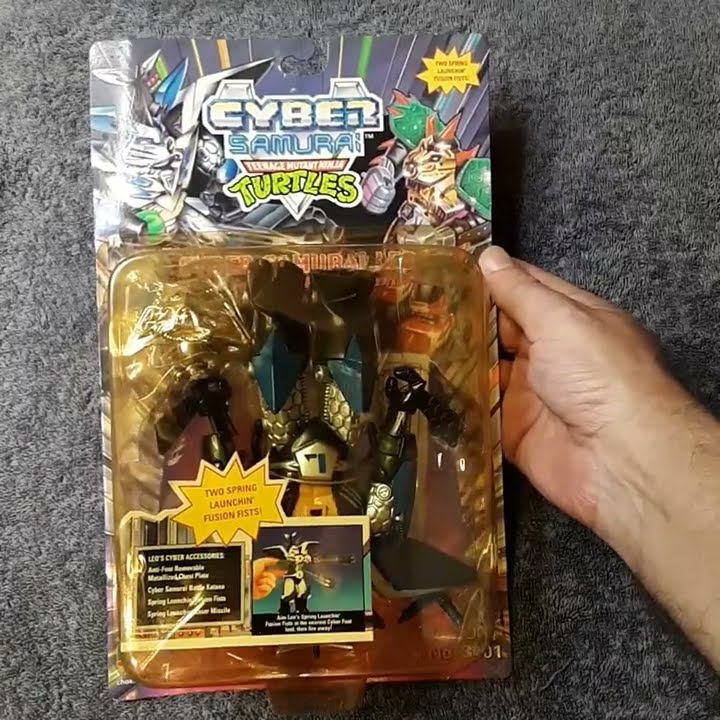 TMNT Upside Down Cyber Samuri Leo 1994 Playmates #tmnt #Teenage Mutant ...