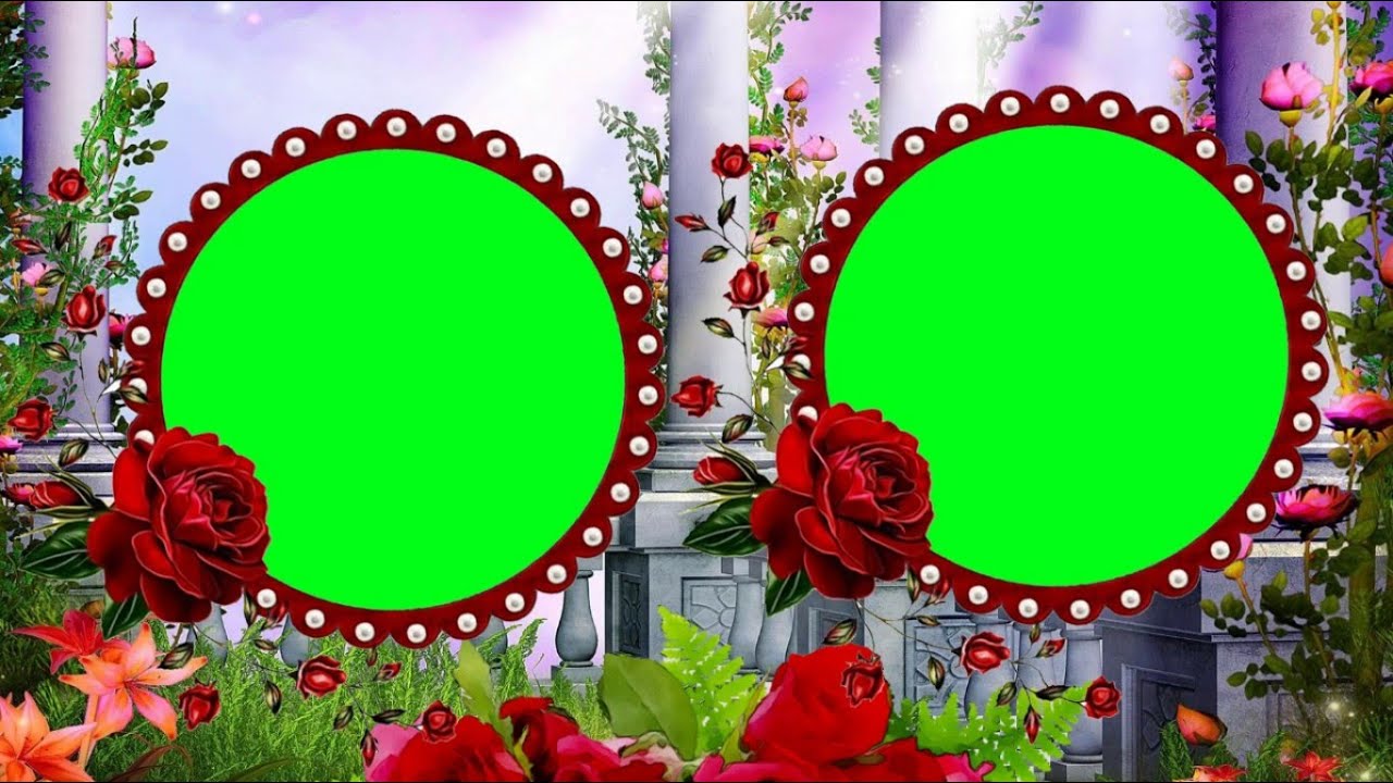 Love Romantic Green Screen Effect Animation - YouTube