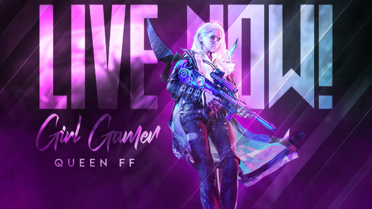 QUEEN FF IS ON LIVE || TAMILGIRLGAMER||FREEFIRE LIVE - YouTube