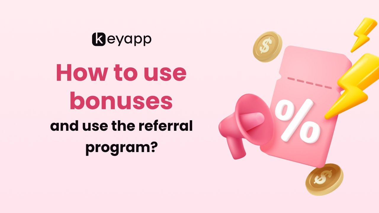 🎉How to use bonuses and use the referral program? 📱💰 - YouTube