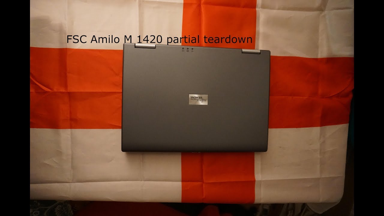 015 FSC Amilo M 1420 notebook teardown - YouTube