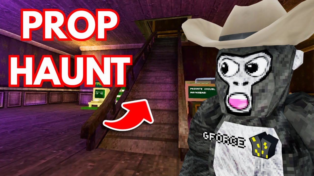 Gorilla Tags NEW Prop Haunt Update! - YouTube