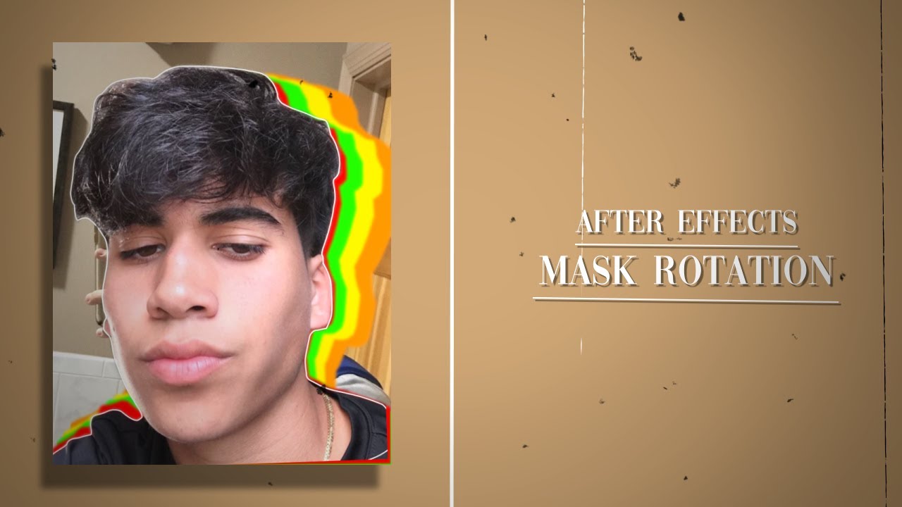 mask rotation | after effects - YouTube
