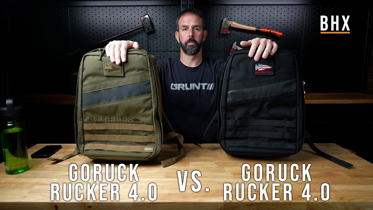 Goruck Rucker 4.0 vs Rucker 4.0 V2 - YouTube