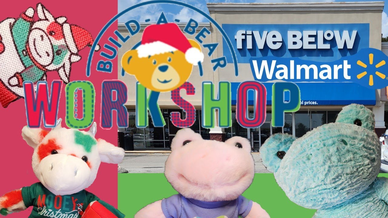 Build a Bear Haul From Five Below and Walmart Jumbo Frog Christmas Cow ...