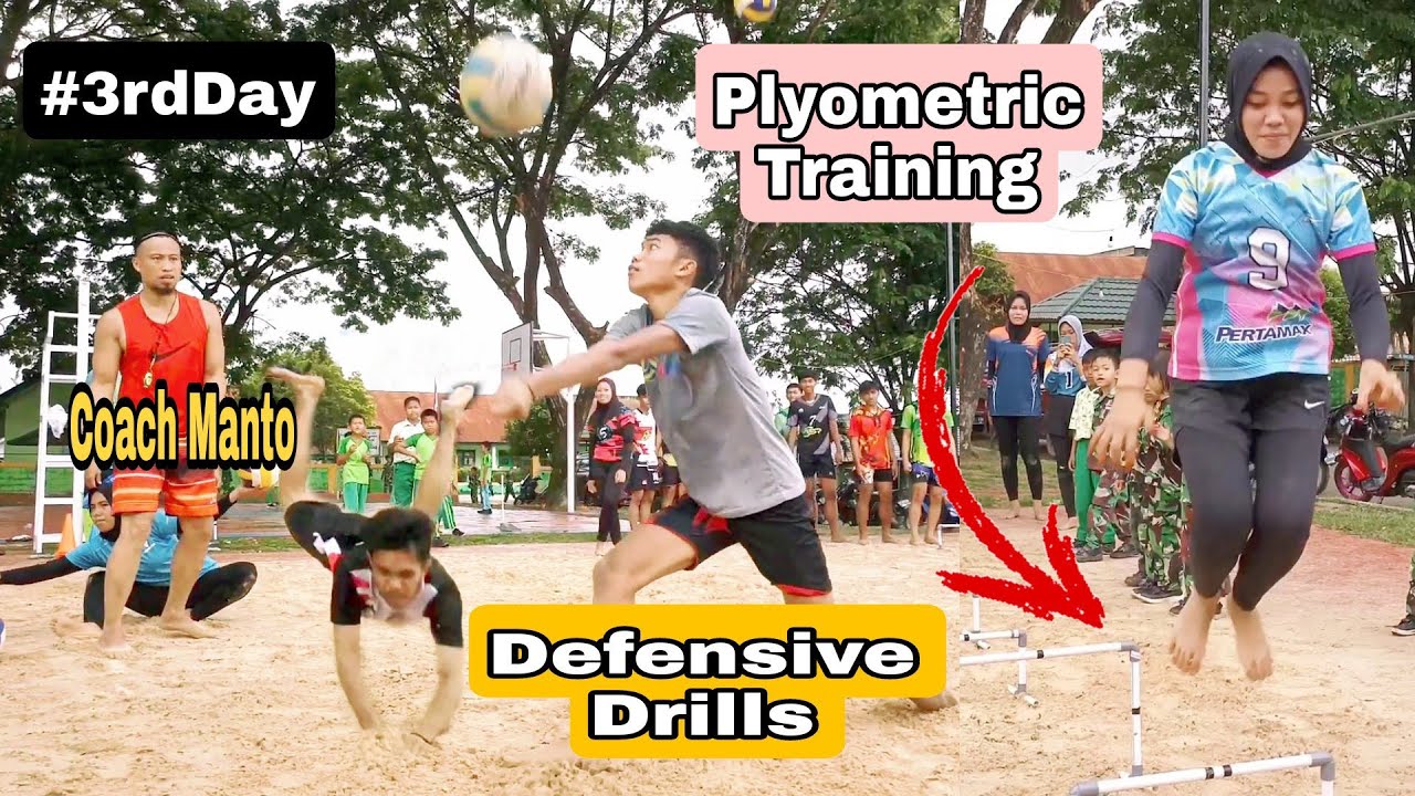 Plyometric Training & Defensive Drills for Volleyball || TC Kota ...