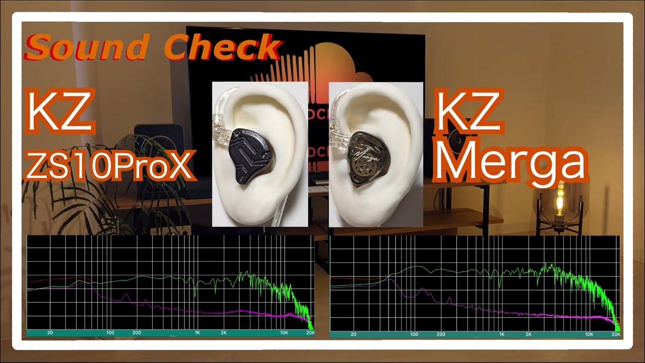 KZ ZS10ProX vs KZ Merga [IEMs Chinese In-Ear Sound Comparison 中華イヤホン音比較] - YouTube