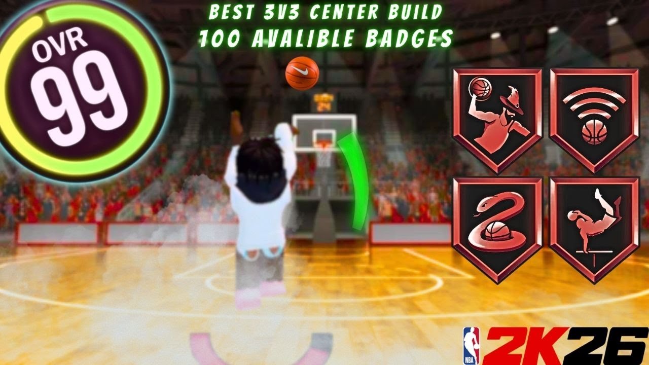 BEST 3V3 CENTER BUILD (Practical Basketball) - YouTube
