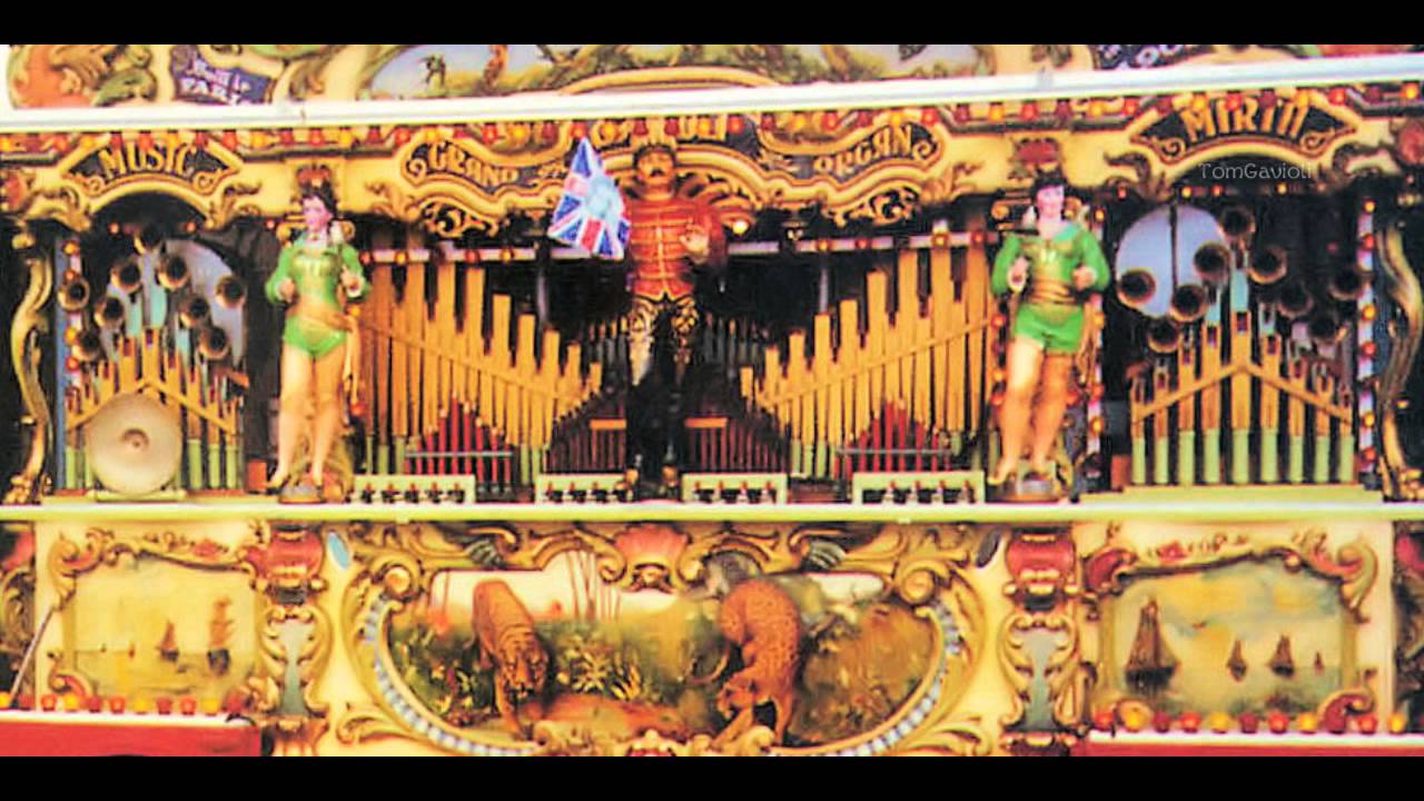 `The Blue Danube` ~ Gavioli 89 Key Showmans Organ - YouTube