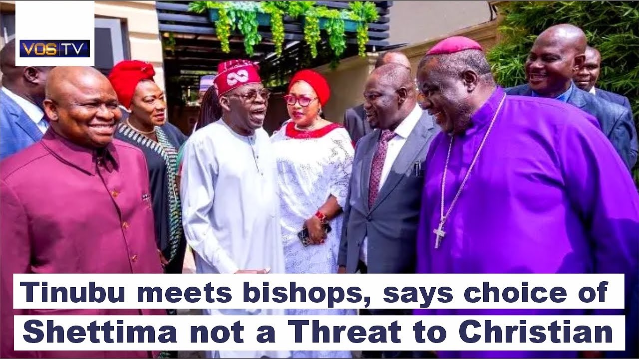 Tinubu Meets Bishops, Says Choice of Shettima Not a Threat to Christian ...