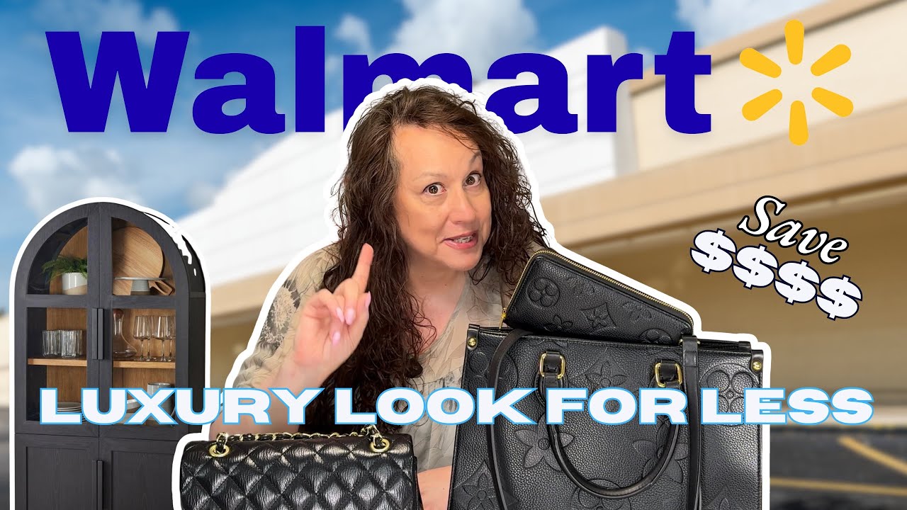 Luxury For Less With Walmart Haul - YouTube