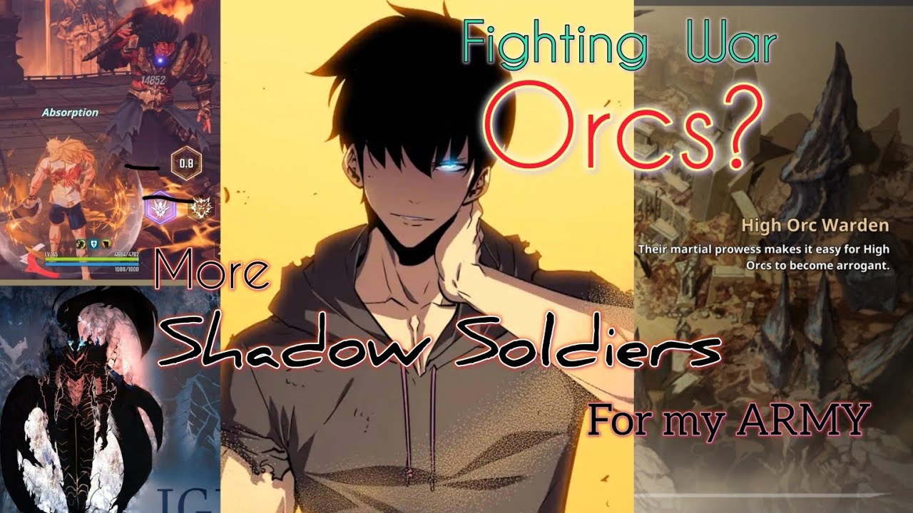 Solo Leveling Warrior Orcs ! Sung Jinwoo Destroyed High Orc Warden ...