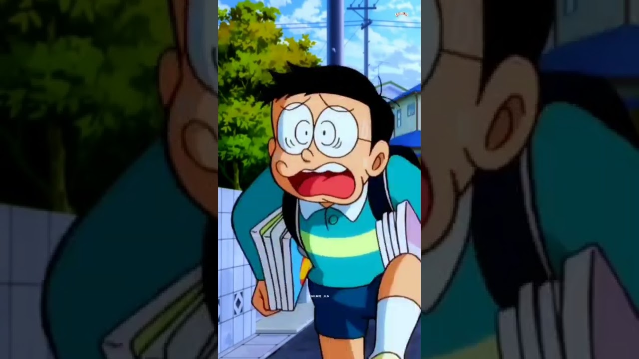 Nobita class 10th board exam topper ️🎉||Nobita miss her school friends ...