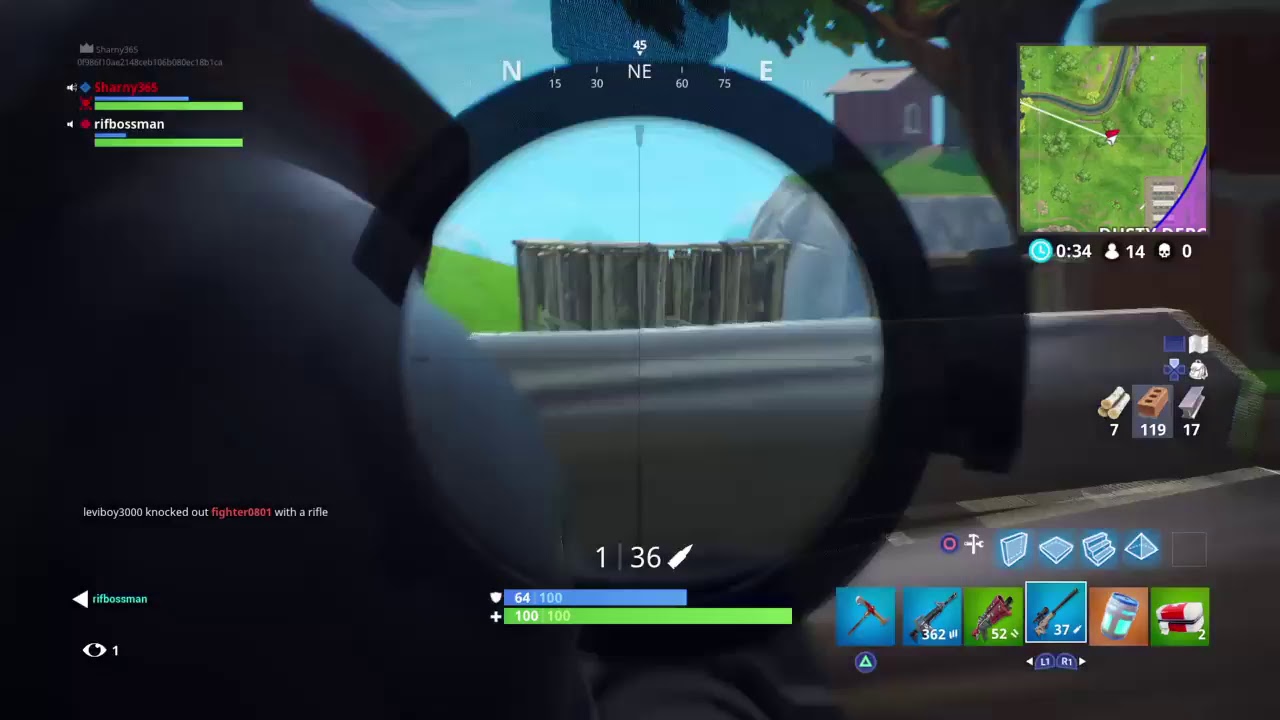 Fortnight new blitz gammod - YouTube