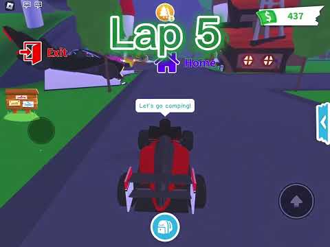 F1 Race: me vs my friend (Adopt me version!) - YouTube