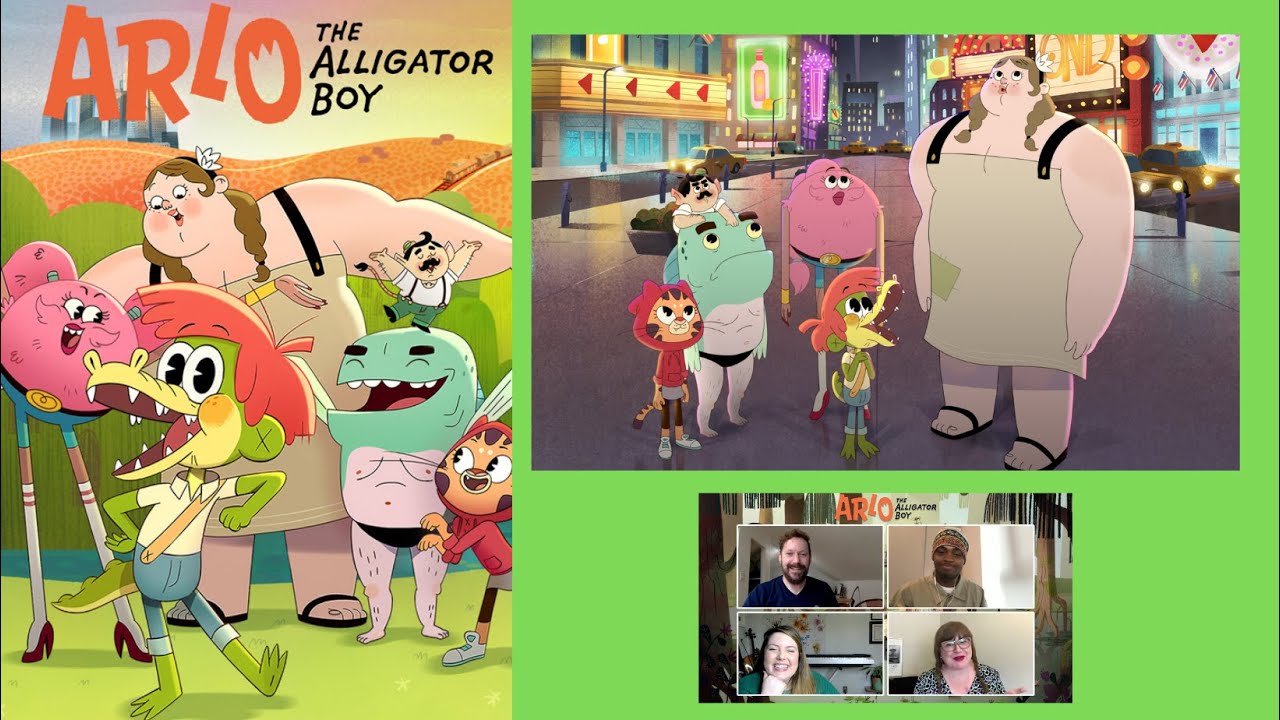 ARLO THE ALLIGATOR BOY: Director Ryan Cegro & voice actors/singers Mary ...