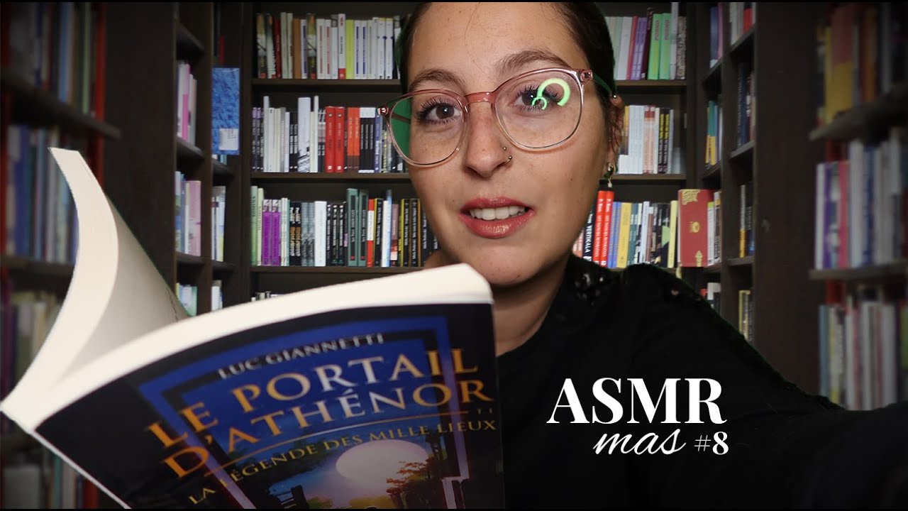 ASMR MAS | LECTURE HYPER RELAXANTE POUR T'ENDORMIR 😴 - YouTube