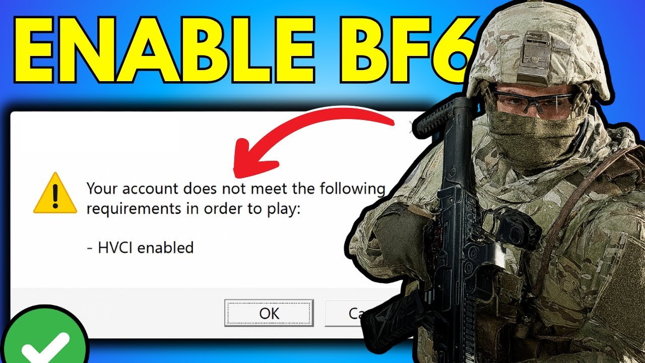 How To Enable HVCI on Battlefield 6 - YouTube