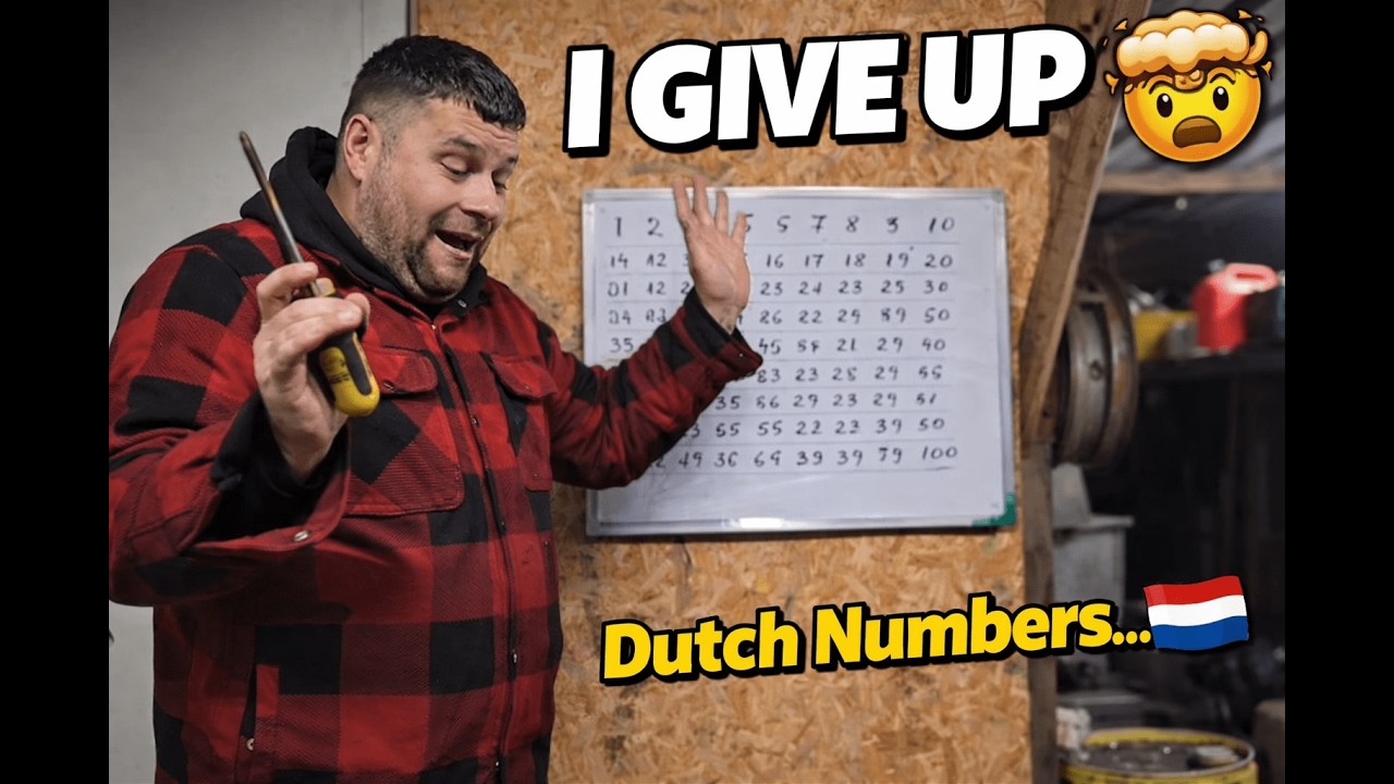 I Officially Gave Up on Dutch Numbers 🤯 - YouTube