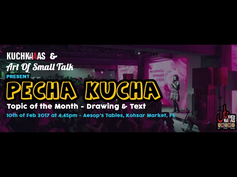 Pecha Kucha Highlights - Drawing & Text - YouTube