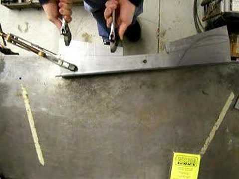 Universal flat front crossmember - YouTube