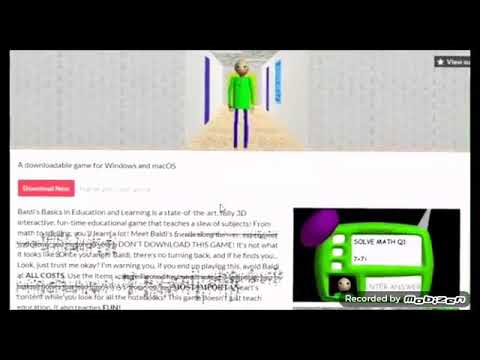 Baldi animasyon