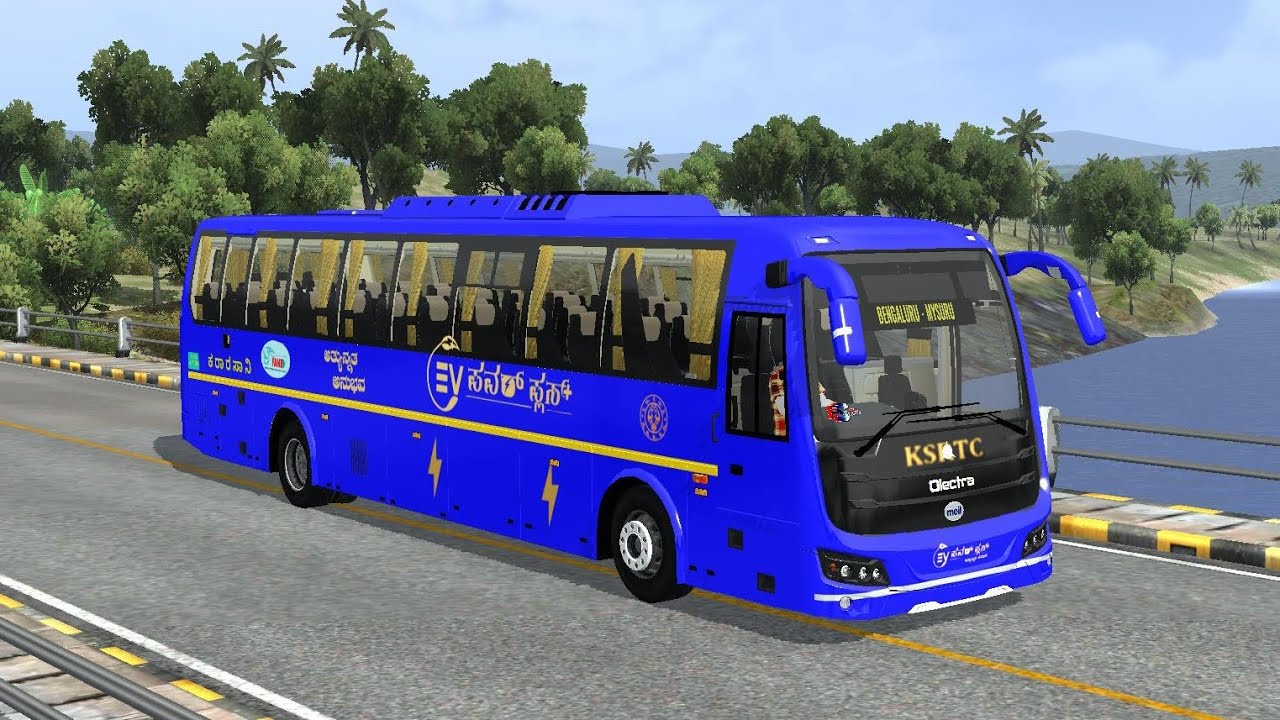 New KSRTC Olectra CX2 EV Electric Bus Mod for bussid Download naw # ...