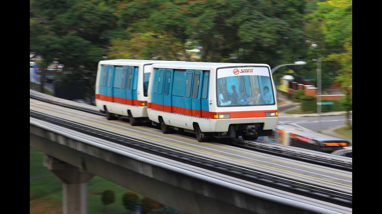 (SMRT)BPLRT C801 Service A via BP13 Senja BP8 Pending to BP6 Bukit ...