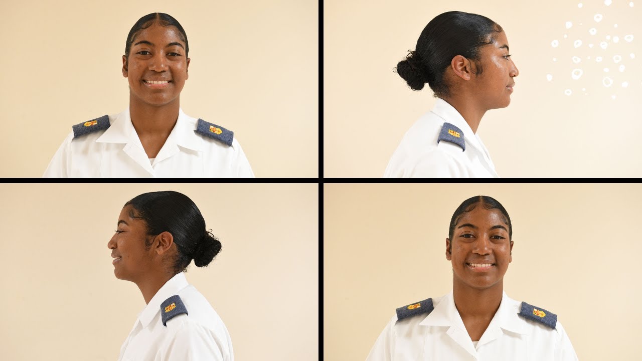 Female Cadet Hair Standards - YouTube