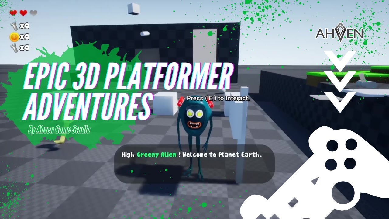 Ahven Game Studio | Unreal Engine | Epic 3D Platformer | Demo Prototype ...