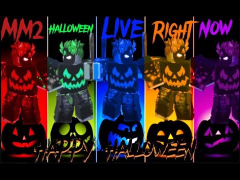 mm2 halloween event roblox playing with viewers - YouTube