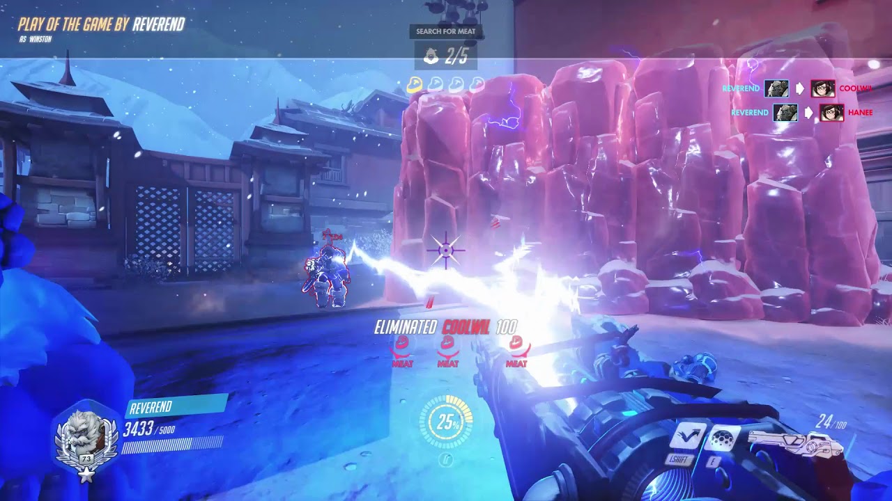 Overwatch Winston Yeti Hunter Play of the Game 2019 12 14 18 20 16 ...