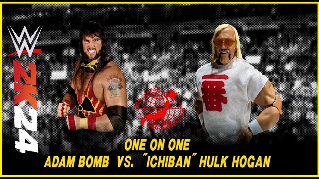 WWE 2K24 Adam Bomb vs Ichiban Hulk Hogan Ai Full Match - YouTube