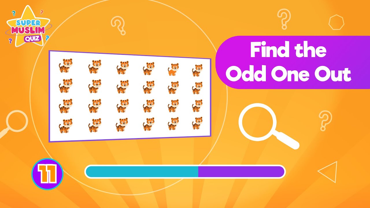 Find the Odd One Out - Fun Detective Challenge for Kids ...