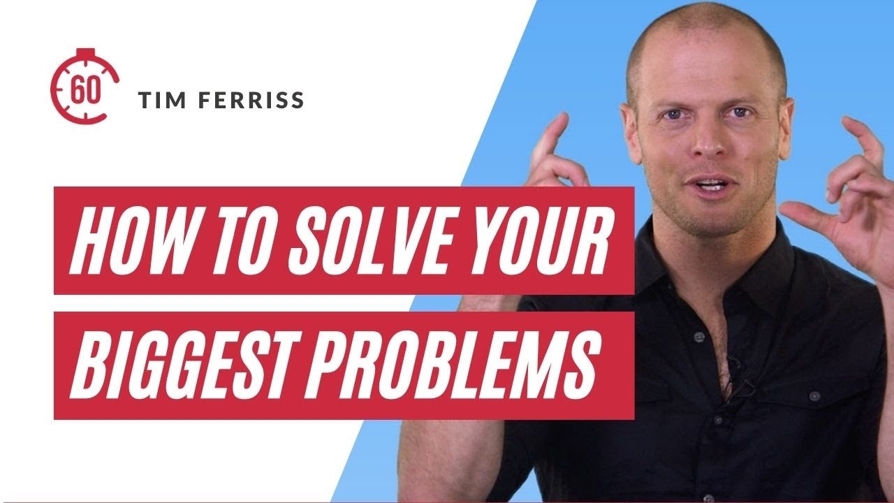 FEAR SETTING: Why Define Your Fears Before Your Goals? | Tim Ferriss ...