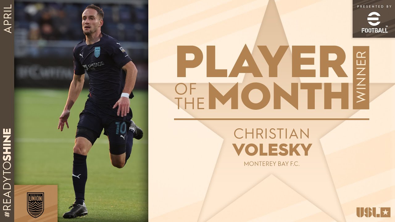 Lighting up the scoreboard! Monterey Bay F.C.'s Christian Volesky is ...