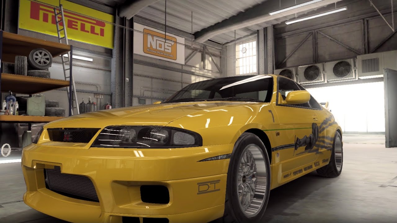 【CSR2】Skyline GT-R (R33), shift & tune for 9.84x (2 tunes) - YouTube