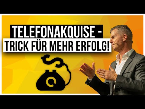 Telefonakquise - Trick für mehr Erfolg! (2024) Direkt zum Entscheider - vorbei am Abfangjäger!