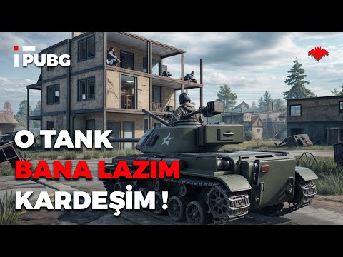 O TANK BANA LAZIM KARDEŞİM - #PUBG #SOLO
