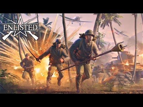Enlisted Pacific War Campaign Gameplay - Playing as the Axis! - YouTube