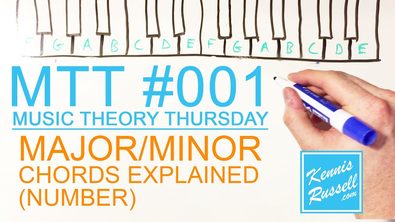 Major / Minor Chords Explained With Numbers - YouTube