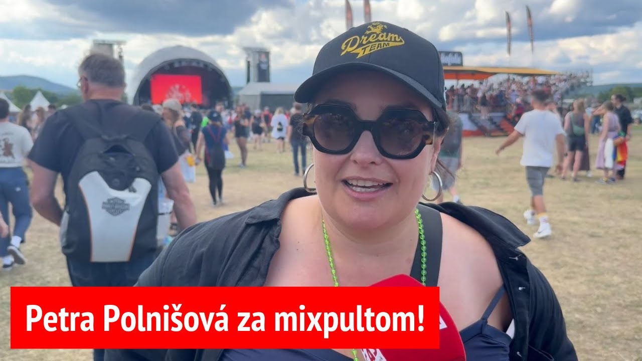 🎧 Petra Polnišová za mixpultom! Na Pohode sa zmenila na dídžejku. - YouTube