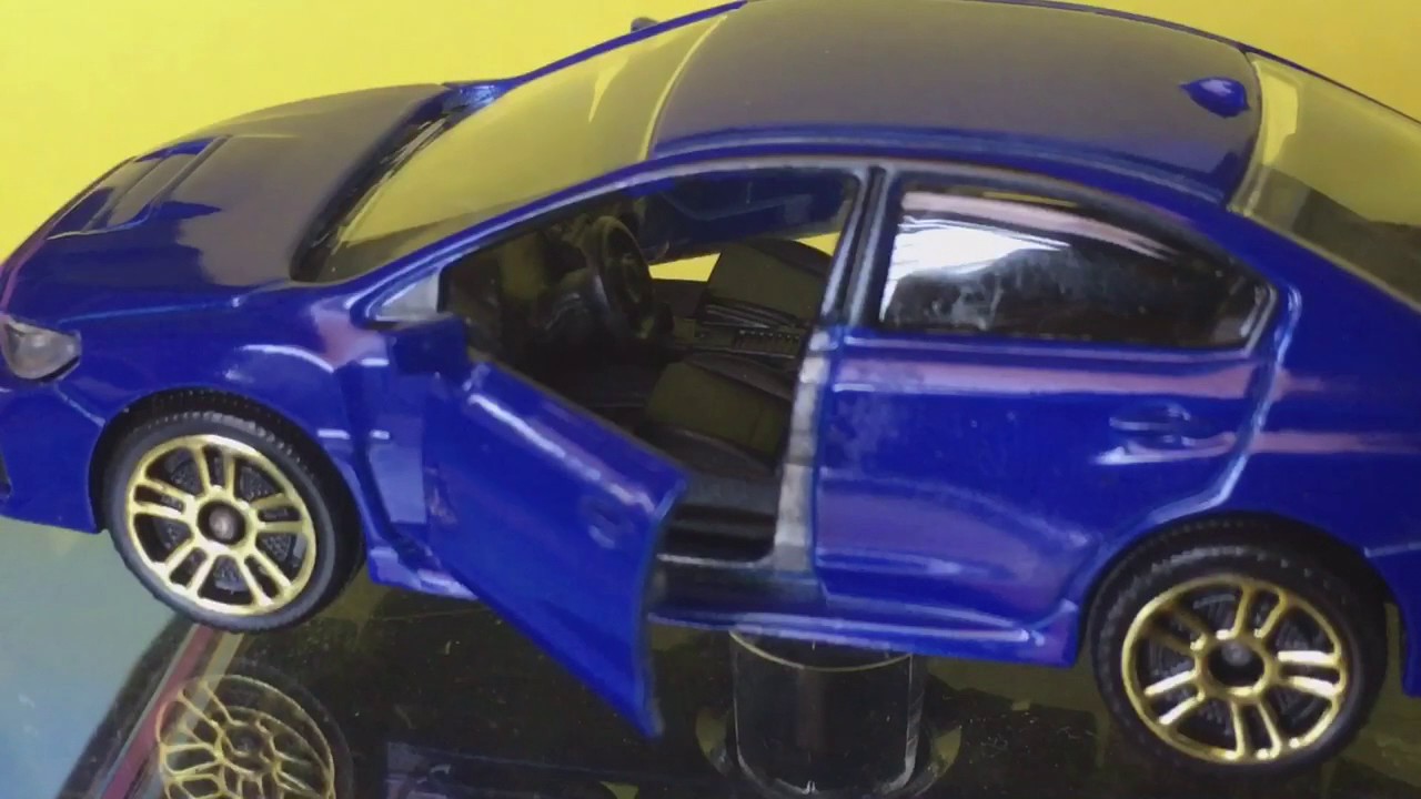 MAJORETTE USA - SUBARU WRX XTI CLOSE UPS - YouTube