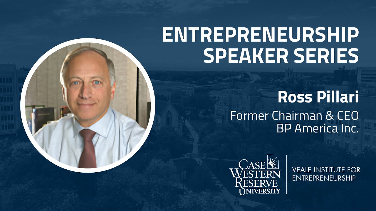 Entrepreneurship Speaker Series - Ross Pillari, Former Chairman & CEO ...