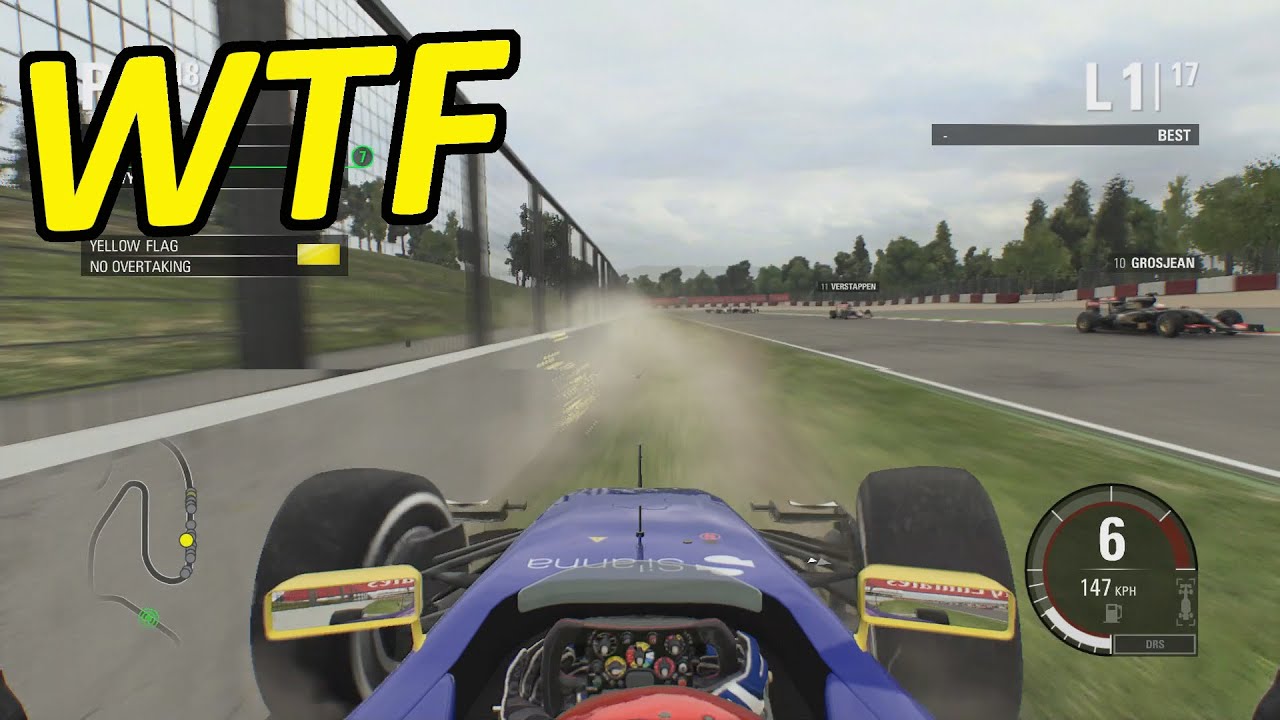 F1 2015 Gameplay: My First Race! - YouTube