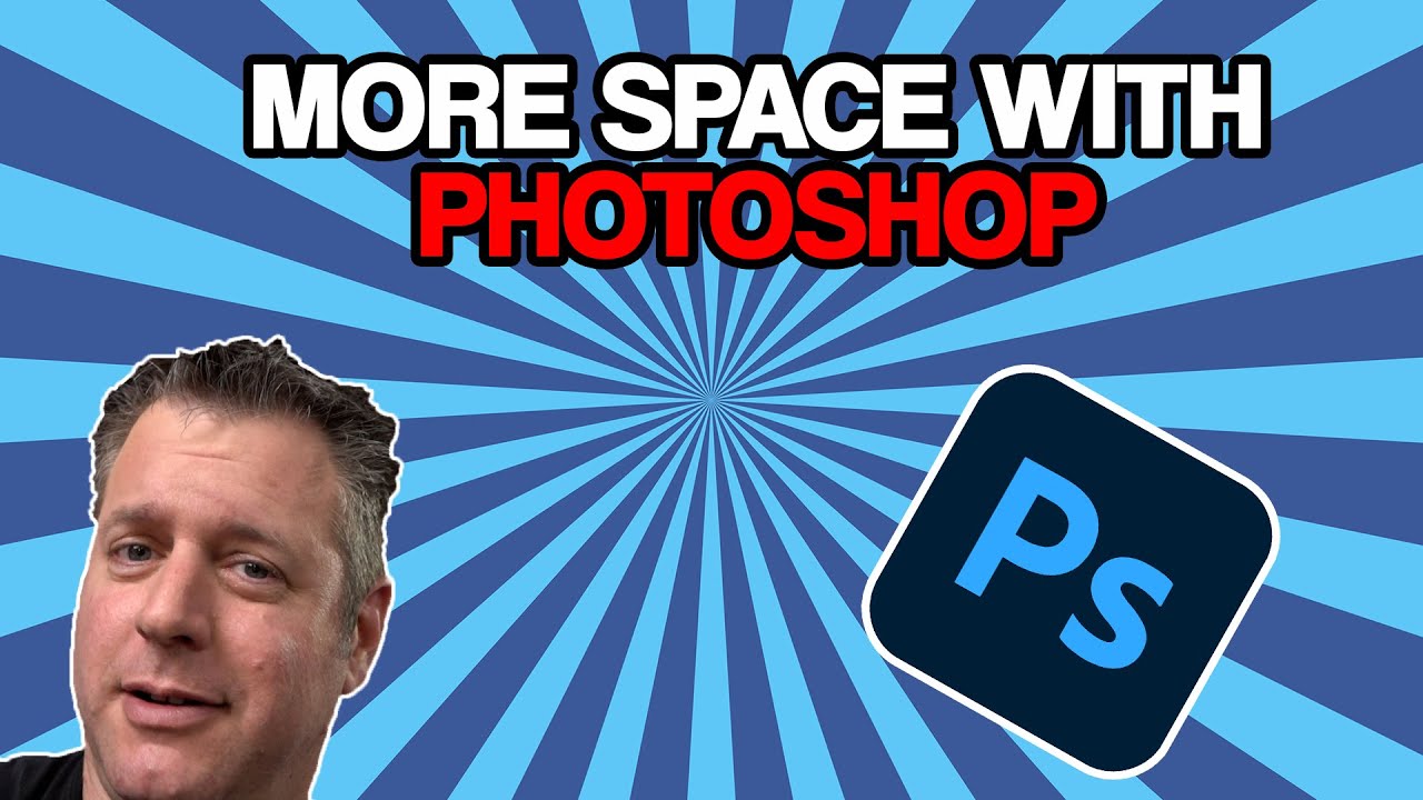 How to save space with Photoshop - YouTube