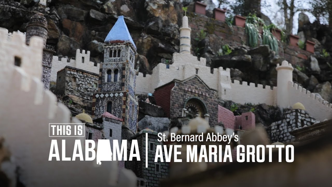 Ave Maria Grotto; at St. Bernard's Abbey | This is Alabama - YouTube