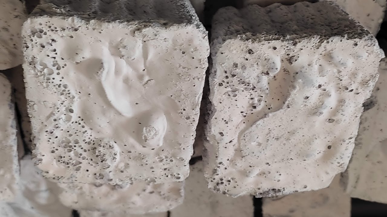 25 Chunk of Chalk mixed with Crushed Sand #gymchalk #gritty - YouTube